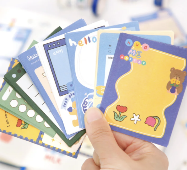 Set Stickers + cintas + post it - Tienda Yiwu